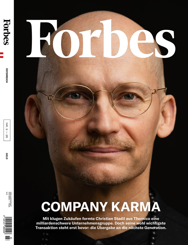 Our CEO and owner, Christian Stadil, on the cover of Forbes "Money" issue